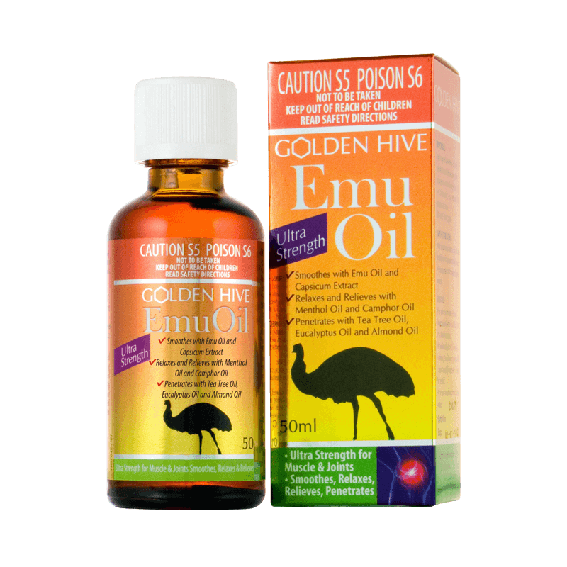 Golden Hive Emu Oil Ultra Strength – Royal Gifts (Gold Coast)